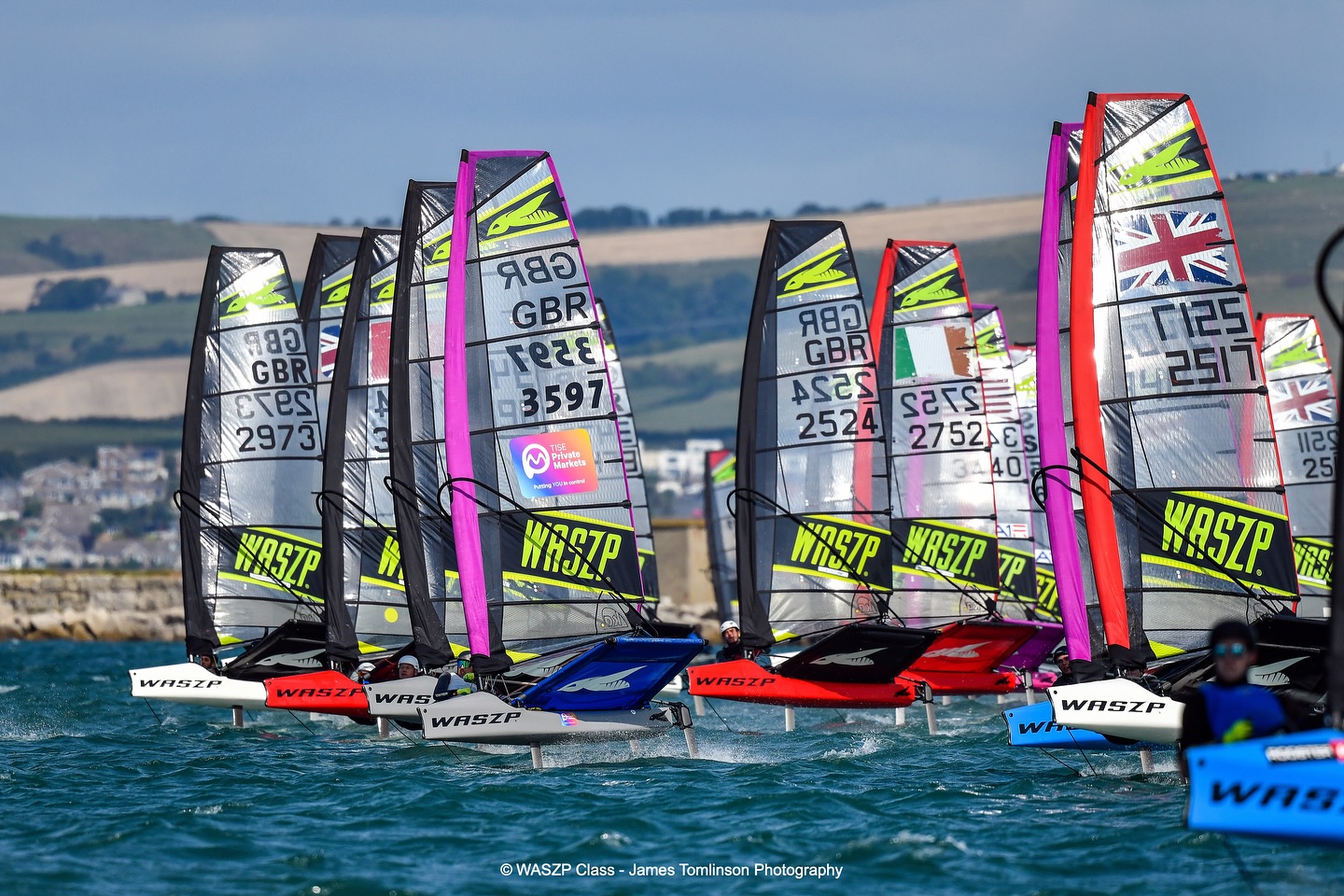 WASZP Pre-Games Day 2 Race Report – Weymouth, July 17, 2025 - WASZP